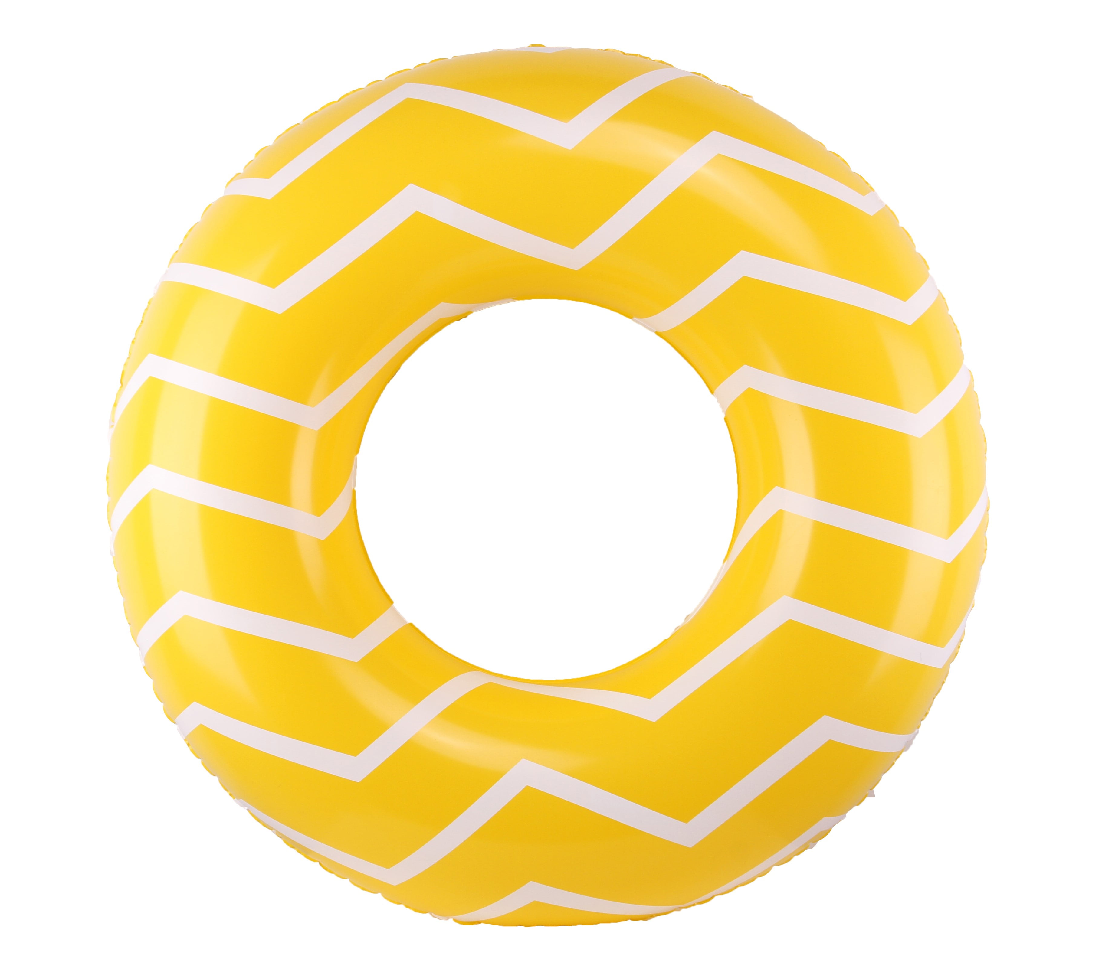 10Leccion Large Inflatable Pool Tubes, Big Yellow Toys with Handles ...