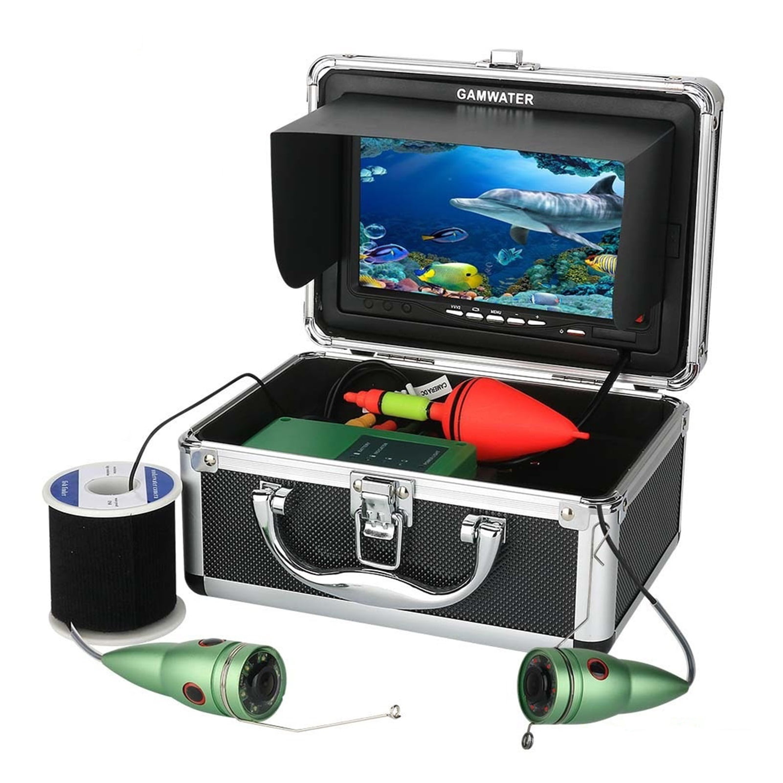 10M 1000tvl Underwater Fishing Video Camera Kit 6 PCS Infrared Lamp ...