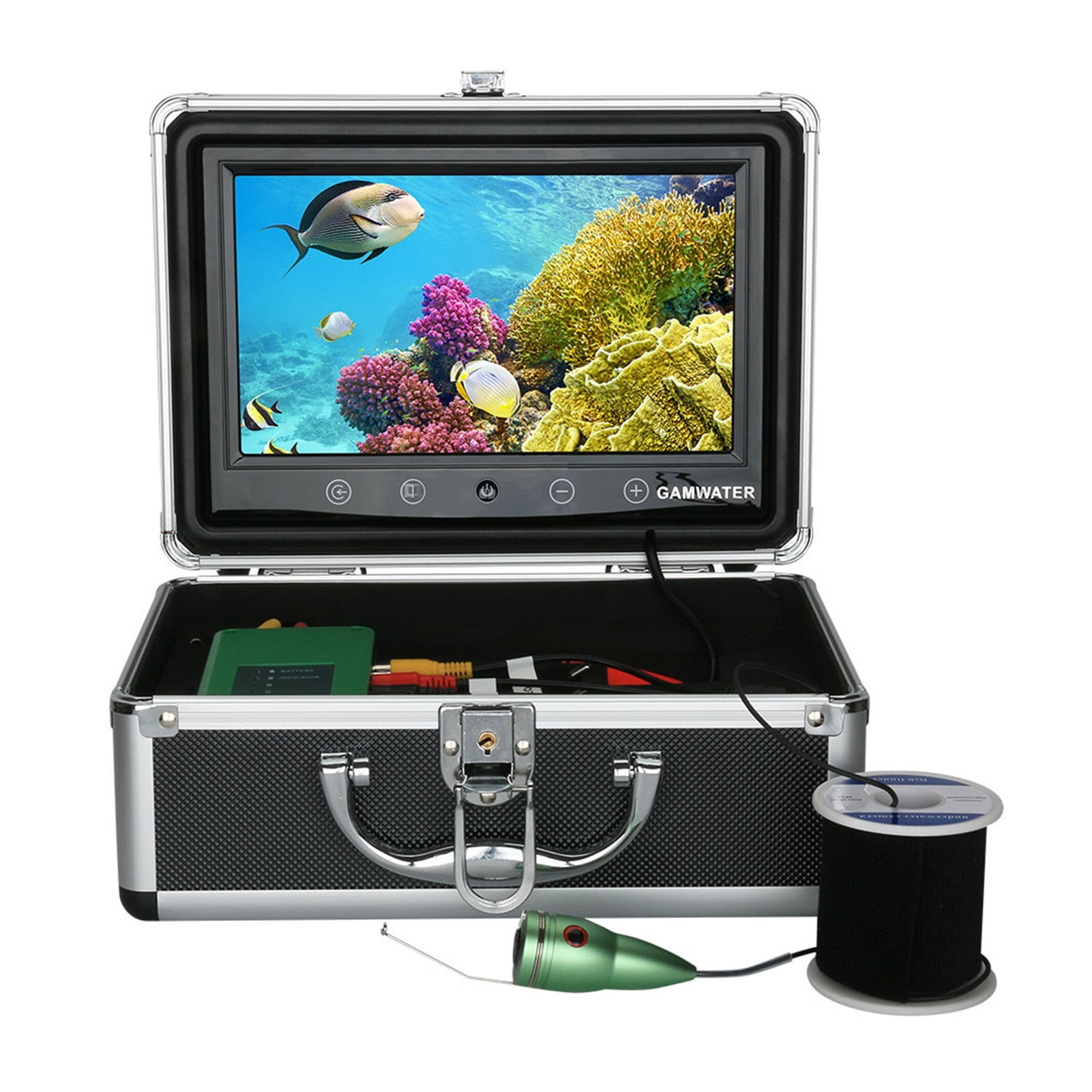 10M 1000tvl Underwater Fishing Video Camera Kit 6 PCS White LED Lights ...