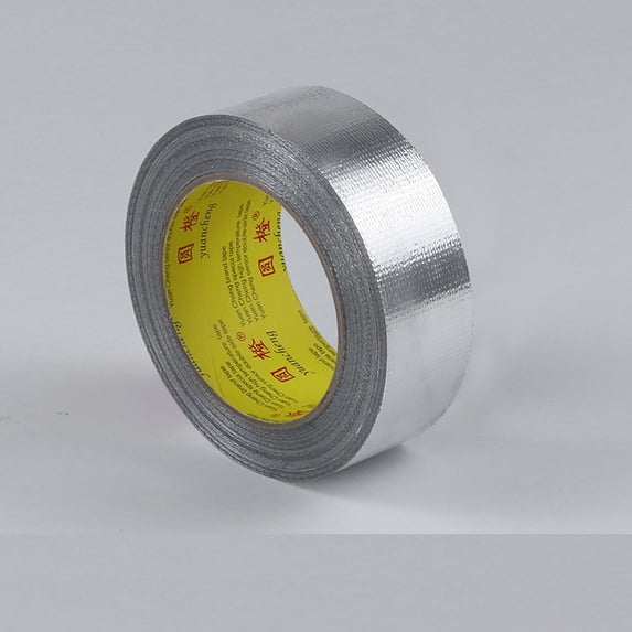 10M 20M Fiberglass Aluminum Foil Tape HVAC Heat Resistant Tape Heat ...