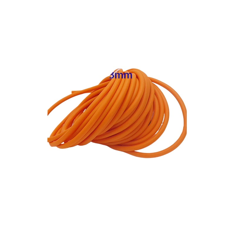 10M 3060 Natural Rubber Band Latex Tube Pull Rope The Latex Tubes ...