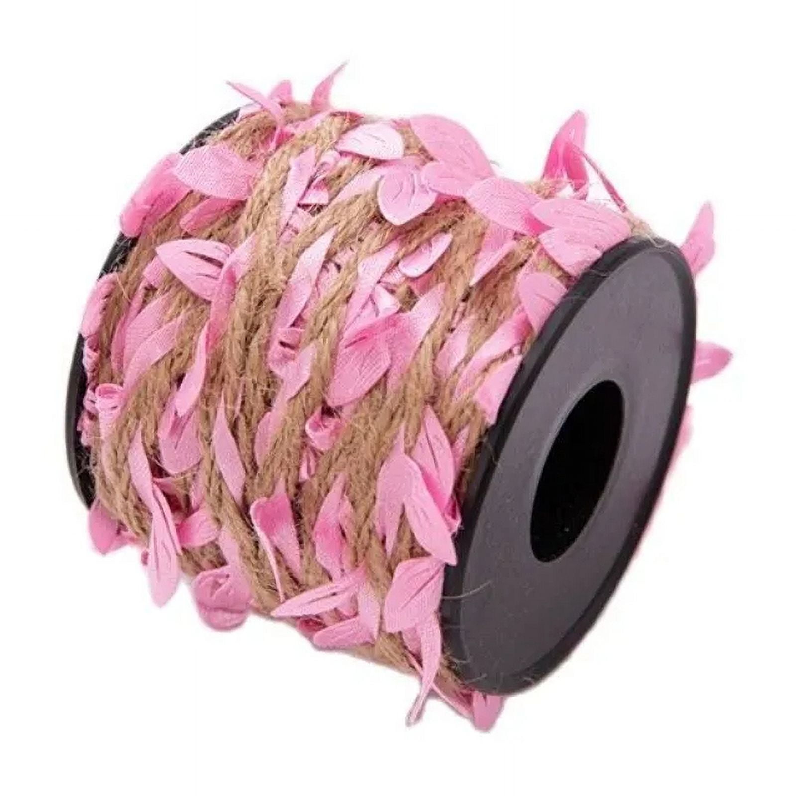 10M Artificial Vine Leaf Jute Rope Decoration Rattan Leaf Garland Fake ...