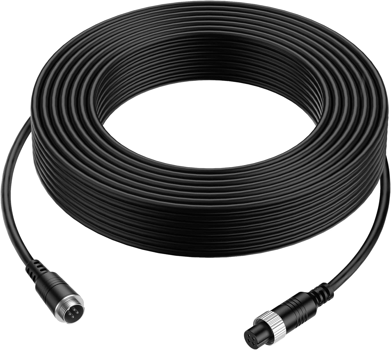 10M Car Video 4-Pin Aviation Extension Cable for CCTV Rearview Camera ...