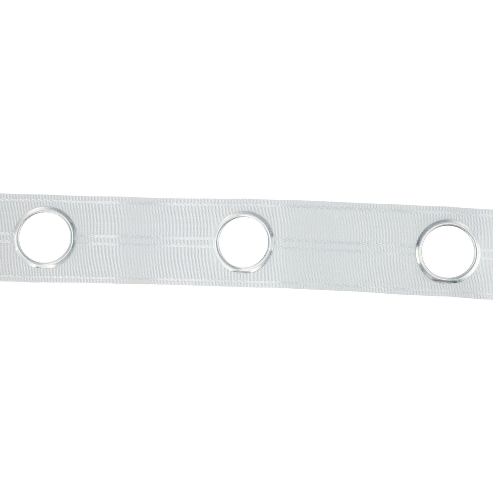 10M Curtain Heading Tape with Eyelet Rings Drapery Grommet Tape for ...