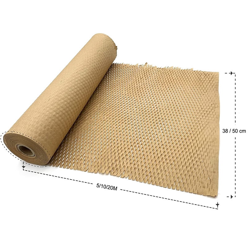10M Honeycomb Cushioning Wrap Roll for Moving Shipping Packaging Gifts ...