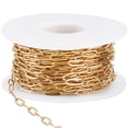 10M Ion Plating(IP) 304 Stainless Steel Paperclip Chains Drawn ...