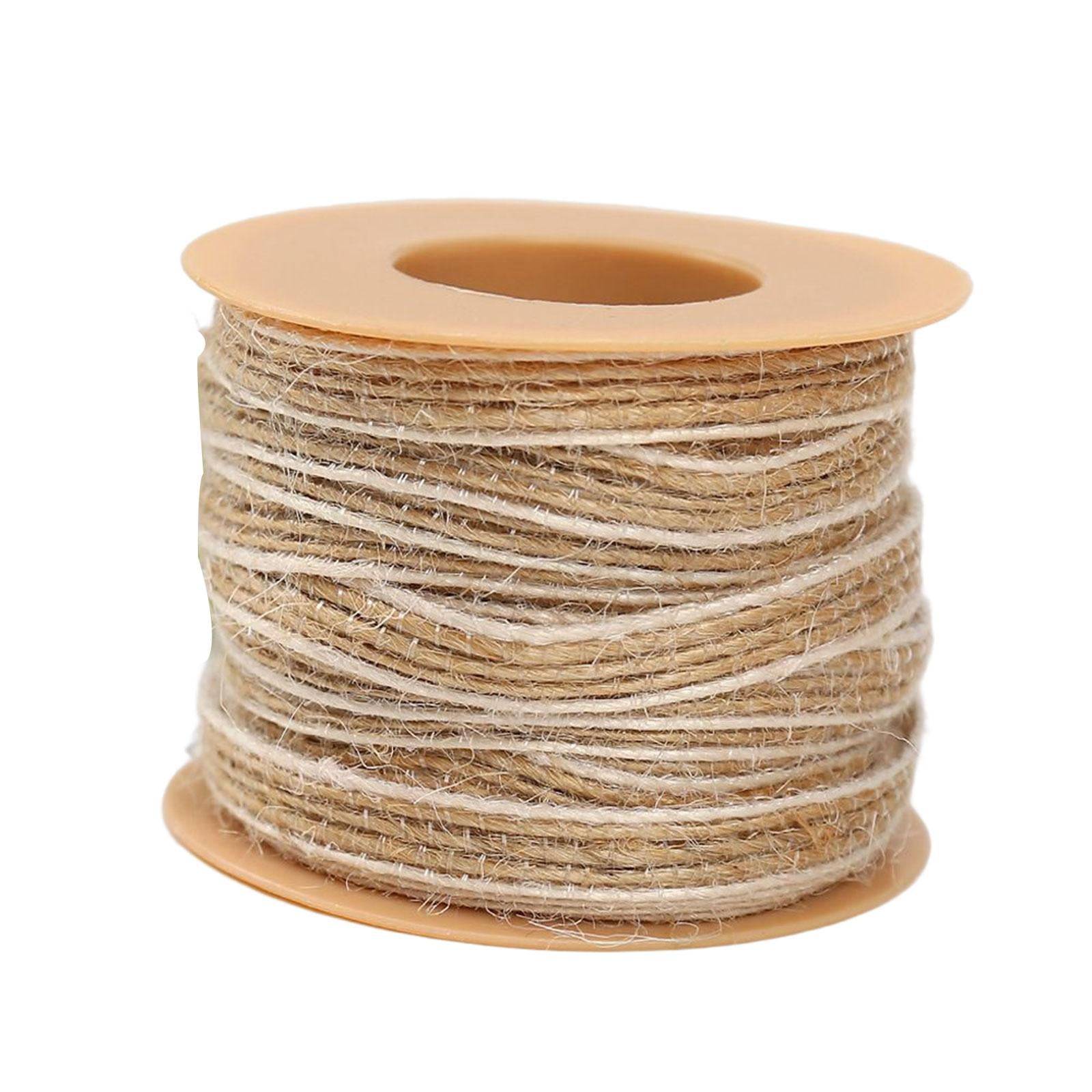 10M Jute Rope Decor Wrap Handcraft, Twisted Cord, Artwork, Parcel ...