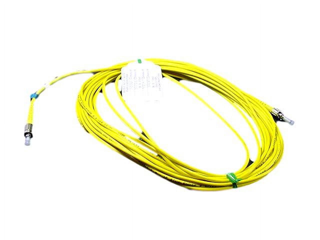 10M Leviton Fiber Optic Single-Mode Simplex Patch Cable Cord ST FC UPC ...