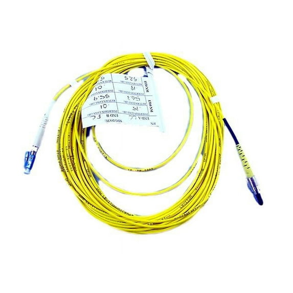 10M Leviton Fiber Optic Singlemode Simplex Patch Cable Cord FC LC SPC ...