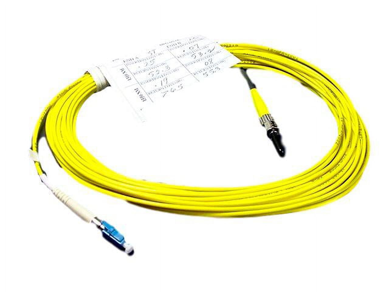 10M Leviton Fiber Optic Singlemode Simplex Patch Cable Cord ST LC SPC ...