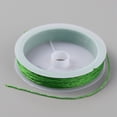 10M Polyester Round Thread for Craft Tassel Making Lime Green 15-Ply 0 ...