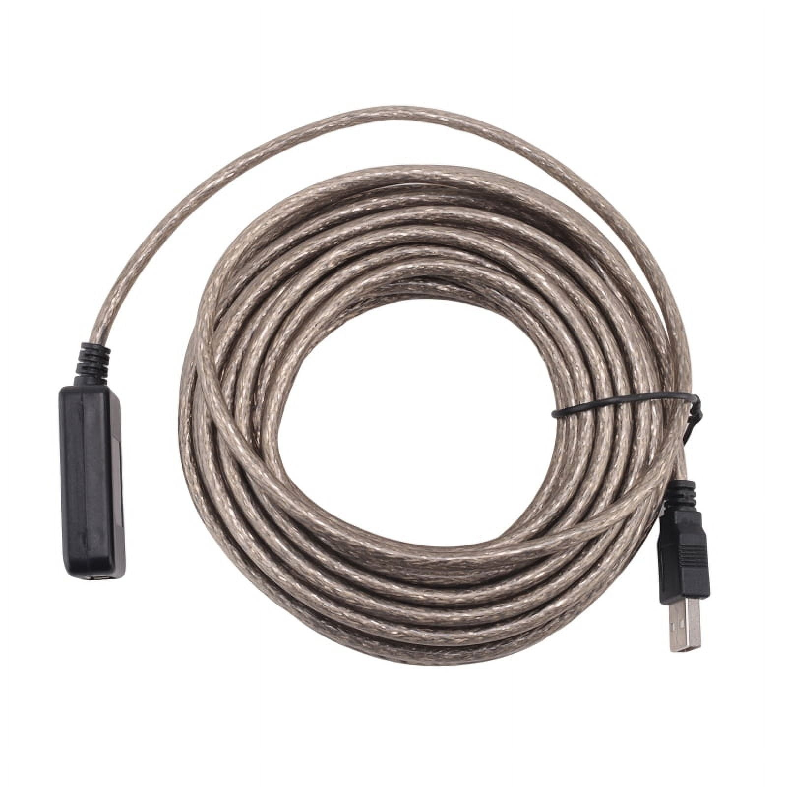 10M USB 2.0 Extension Active/ Repeater 480 Active USB Extension Cable ...