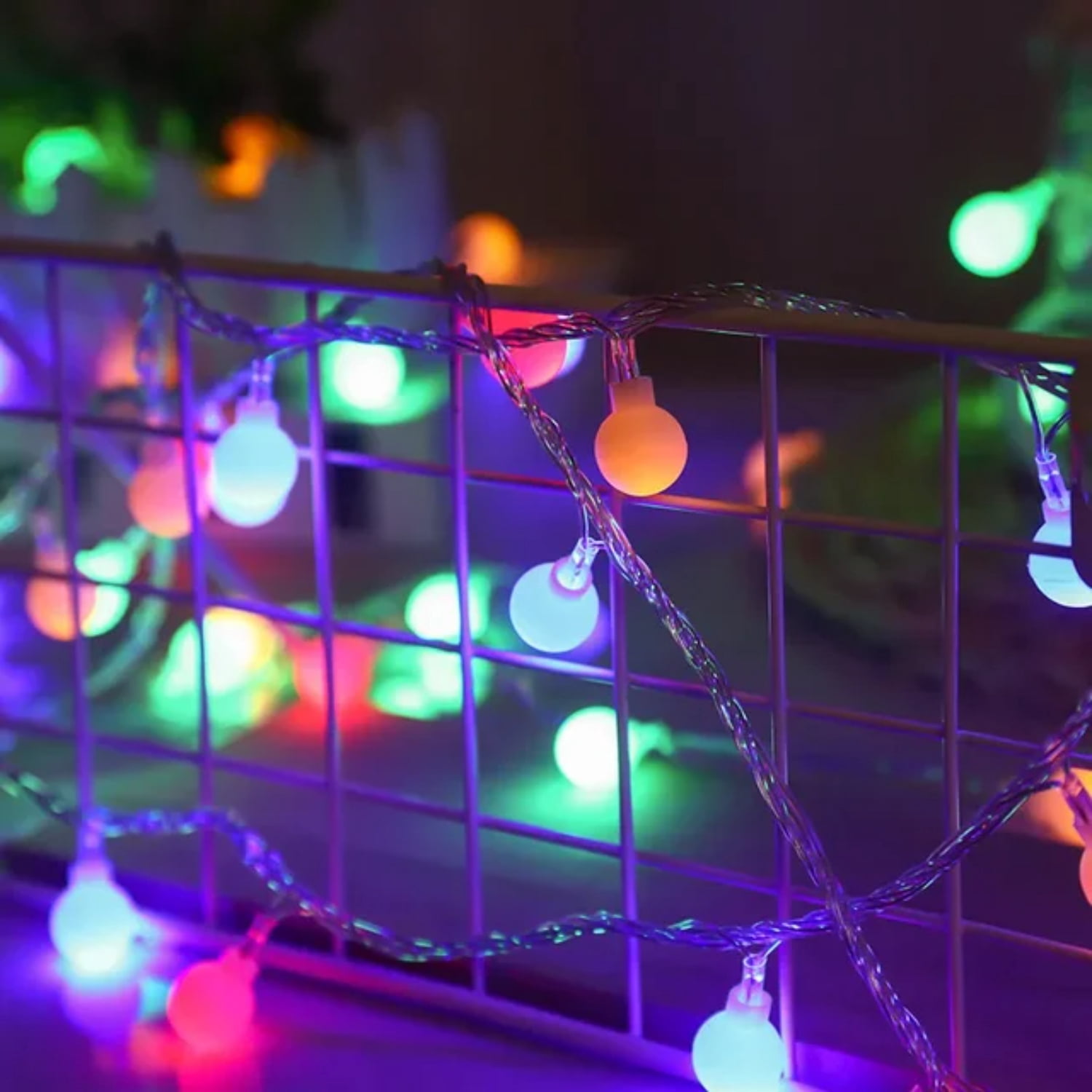 10M USB/Battery Power Ball String Lights Garland Lights Waterproof ...