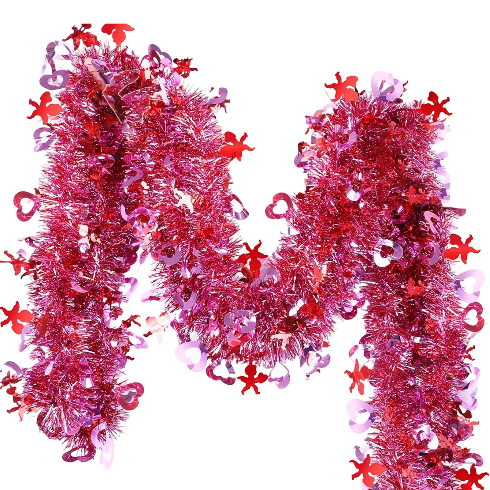 10M Valentine'S Day Ribbon Streamer Garland, Hearts & Colors, For Party ...