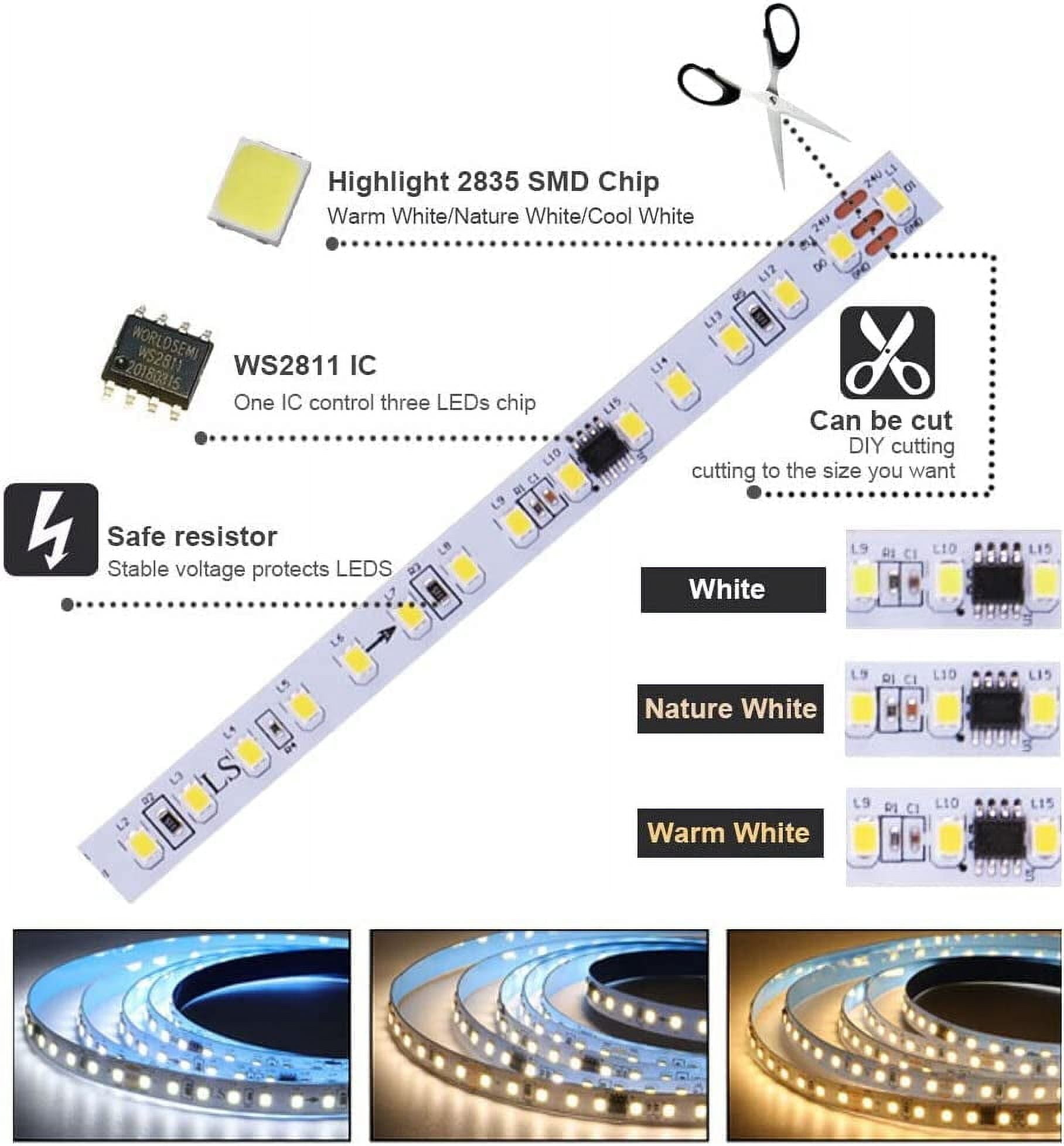 10M WS2811 2835SMD Horse Race LED Strip Running Water Light 120Leds/m ...