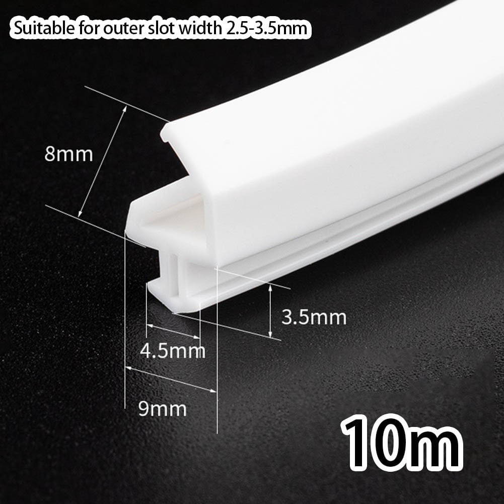 10M door and window sealing rubber strip sound insulation and windproof ...