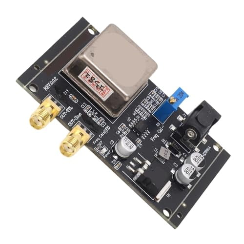 10MHz Frequency Standard Reference Module, Adjustable Oscillator Module OCXO Crystal Oscillator ...