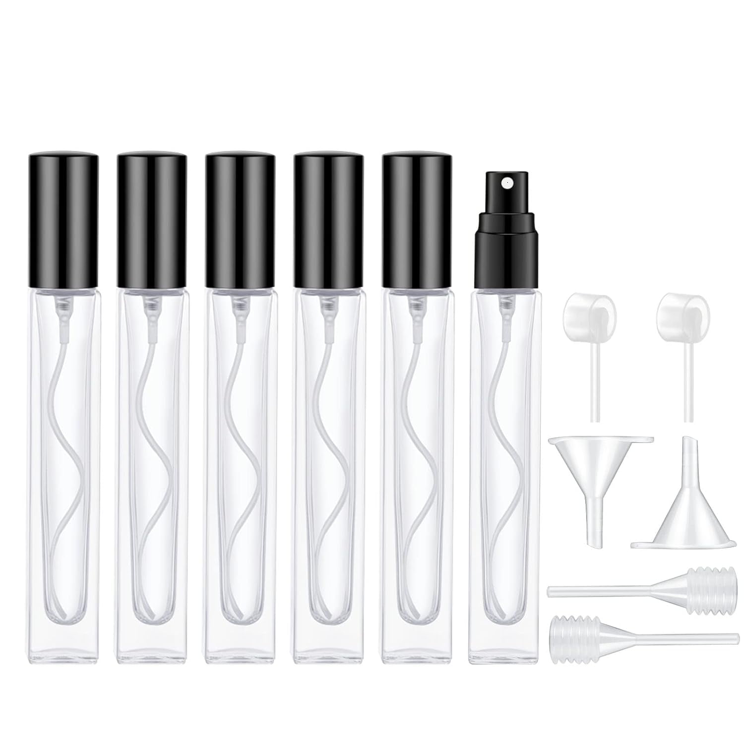 10ML Atomizer Perfume Spray Bottle for Travel, Empty Refillable Cologne ...
