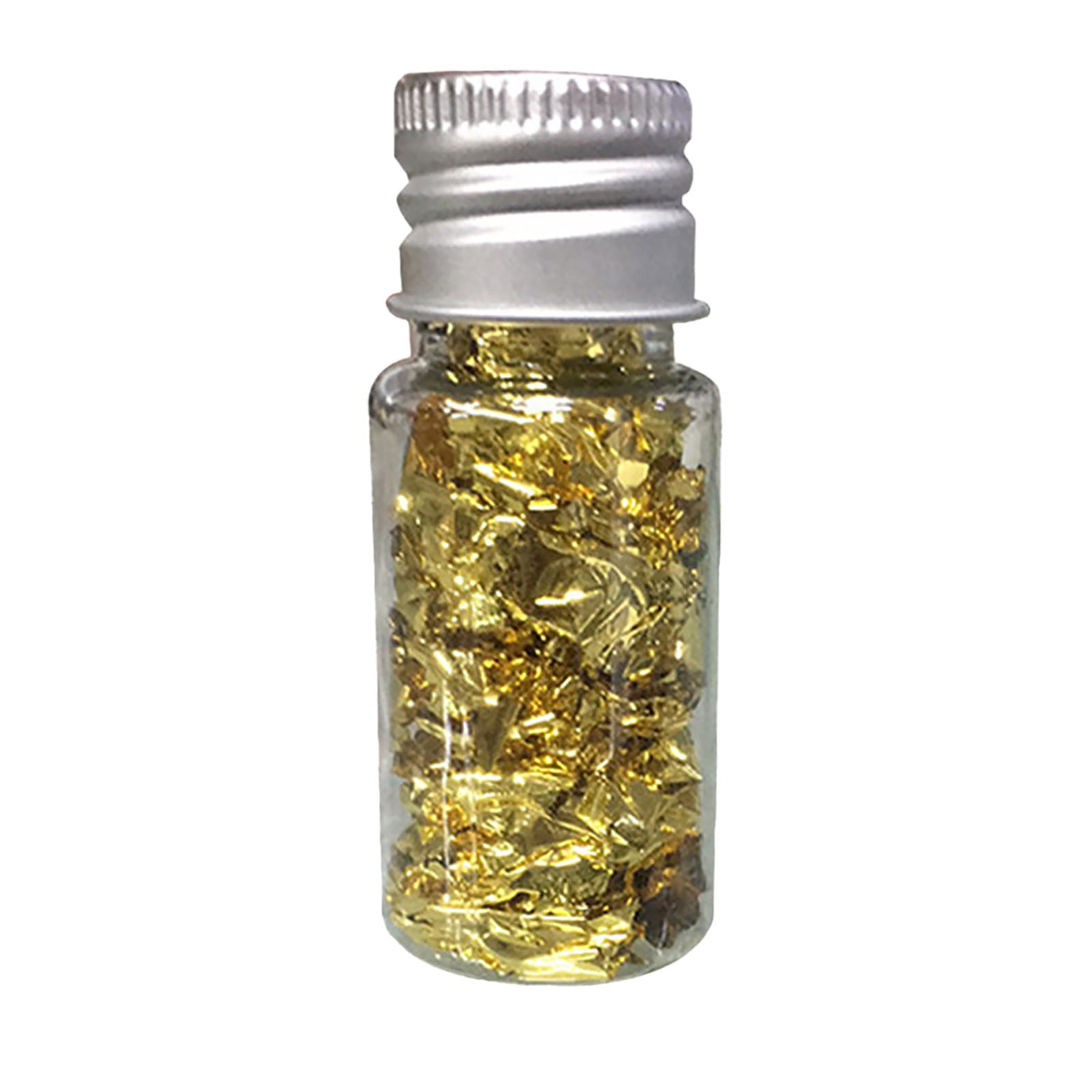 10ML Bottle of 24K Gold Leaf Flakes for Decorating Food and Crafts with ...