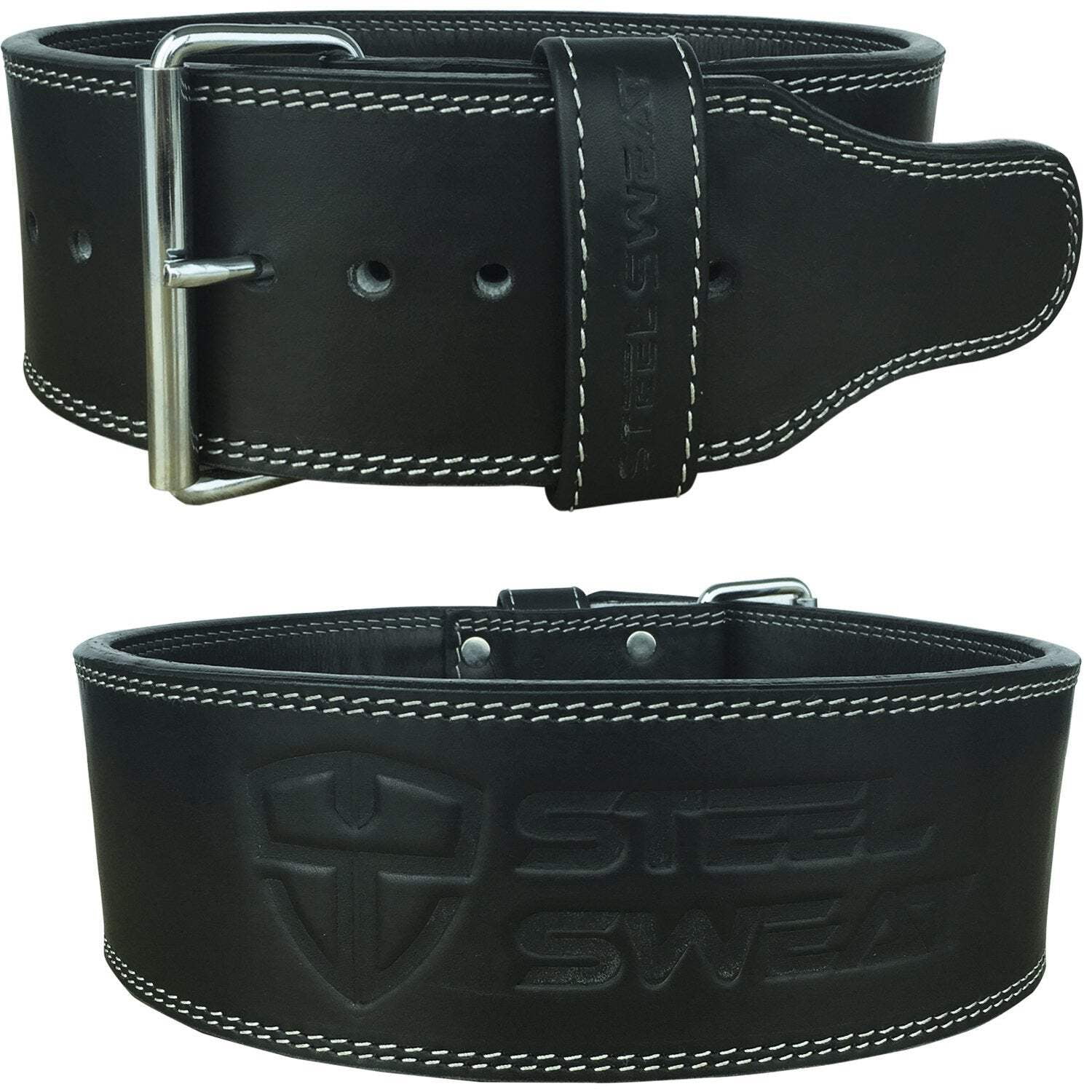 10MM BOLT Leather Weight Lifting Belt - Walmart.com