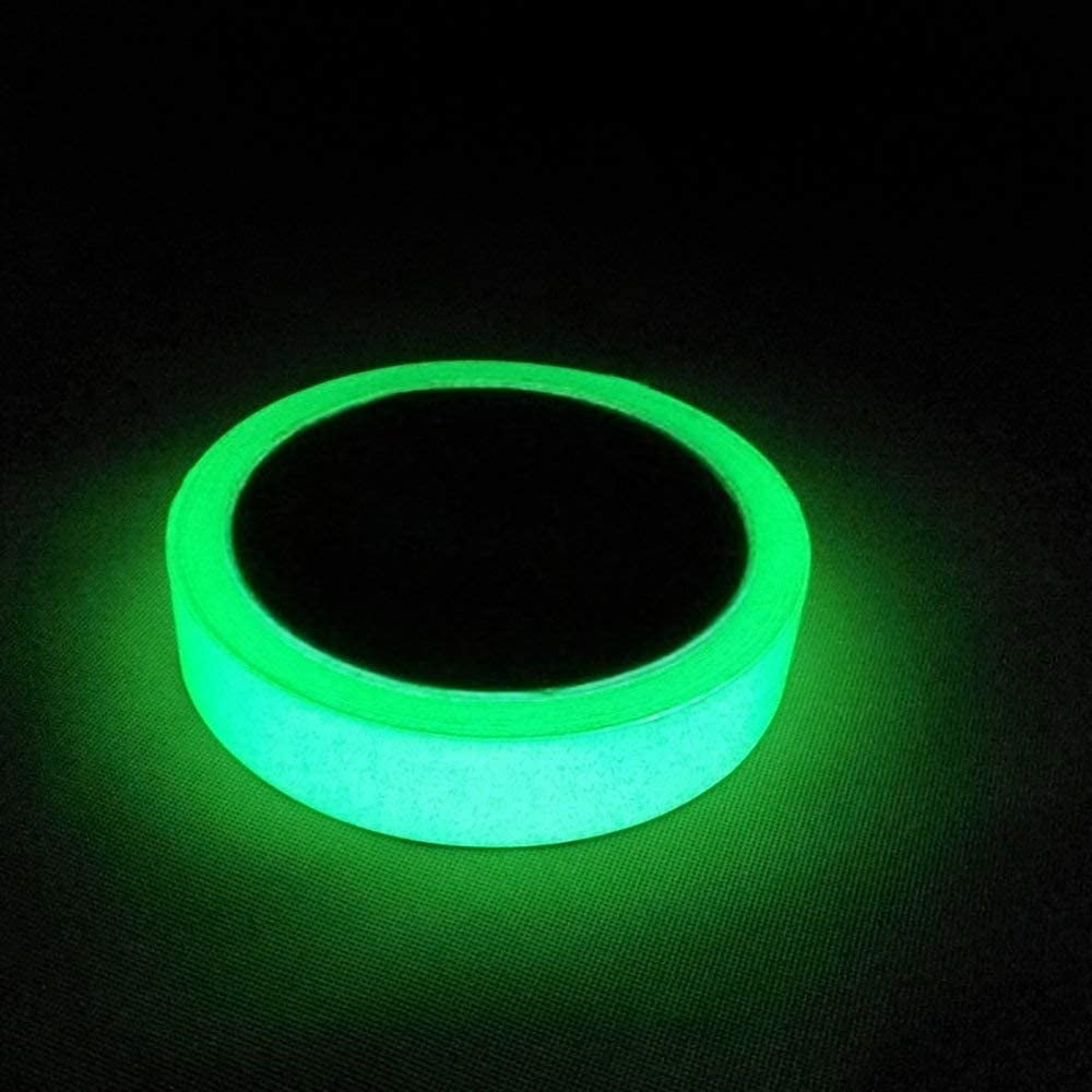 10Mx2Cm Fluorescent Self-Adhesive Tape, Glow In The Dark Tape, Bright ...