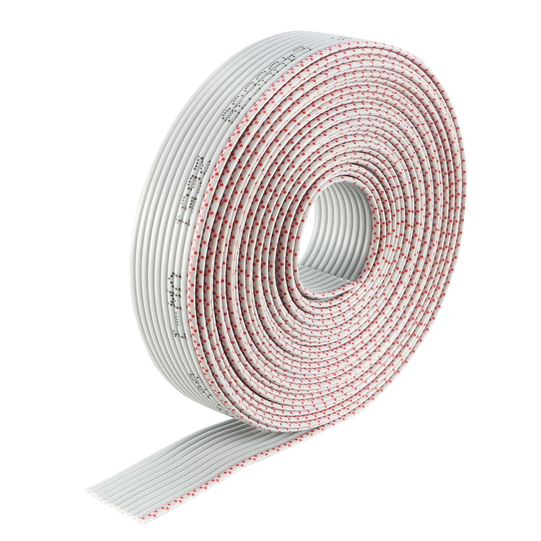 10P Jumper Wire 1.27mm Pitch Gray Ribbon Cable Breadboard DIY 3 Meters ...