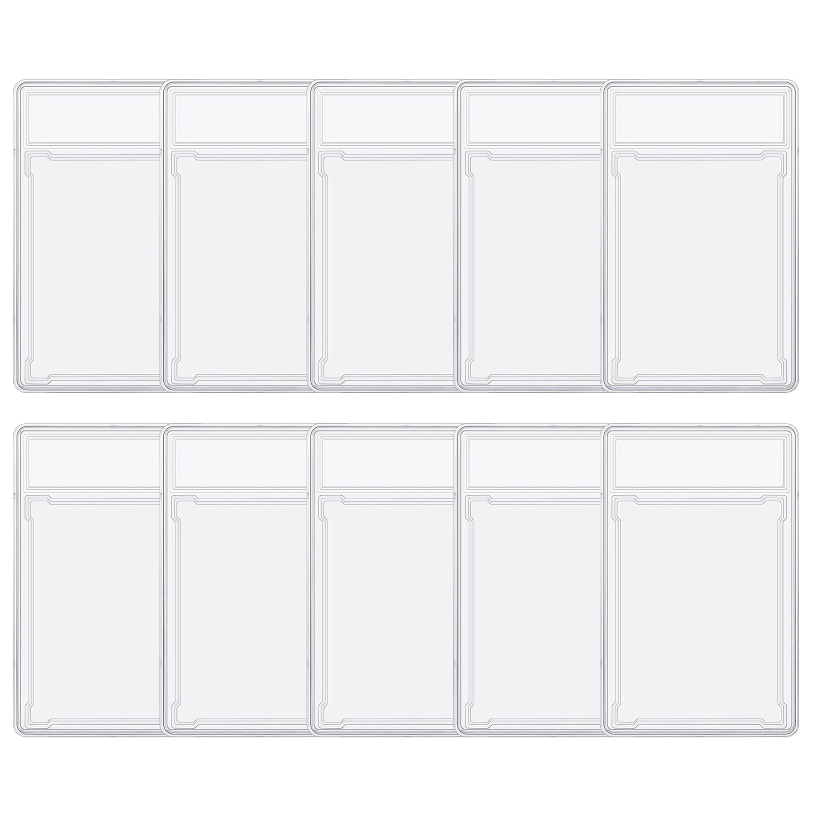 10PACK PSA Style Graded Card Holder, Empty Slab Protector Holders with ...