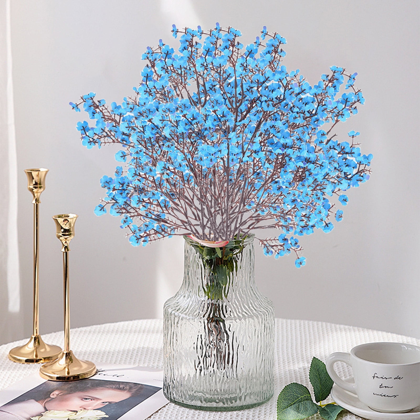 10PC 50cm Zen Inspired Simulation Peach Blossom Branches, Realistic ...