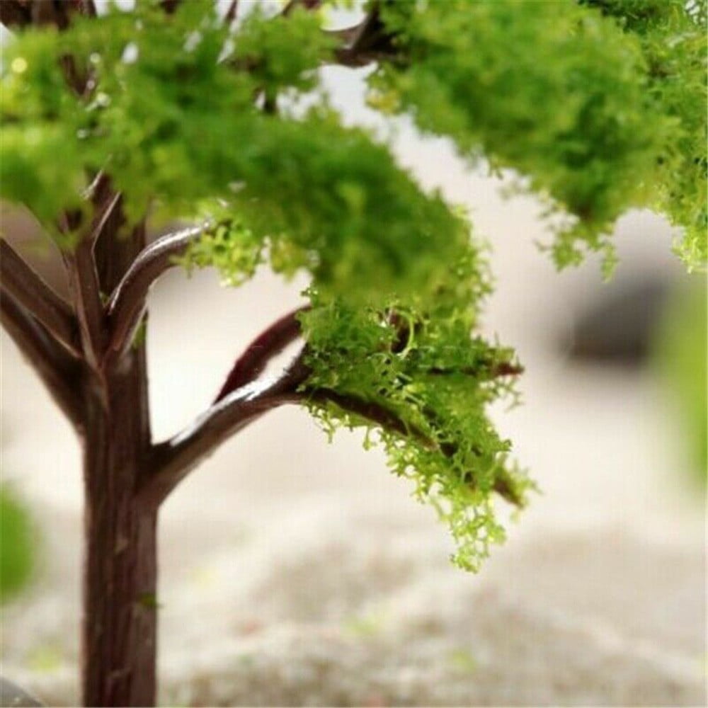 10PC 7/9cm Trees Model Garden Wargame Train Railway Architectural ...