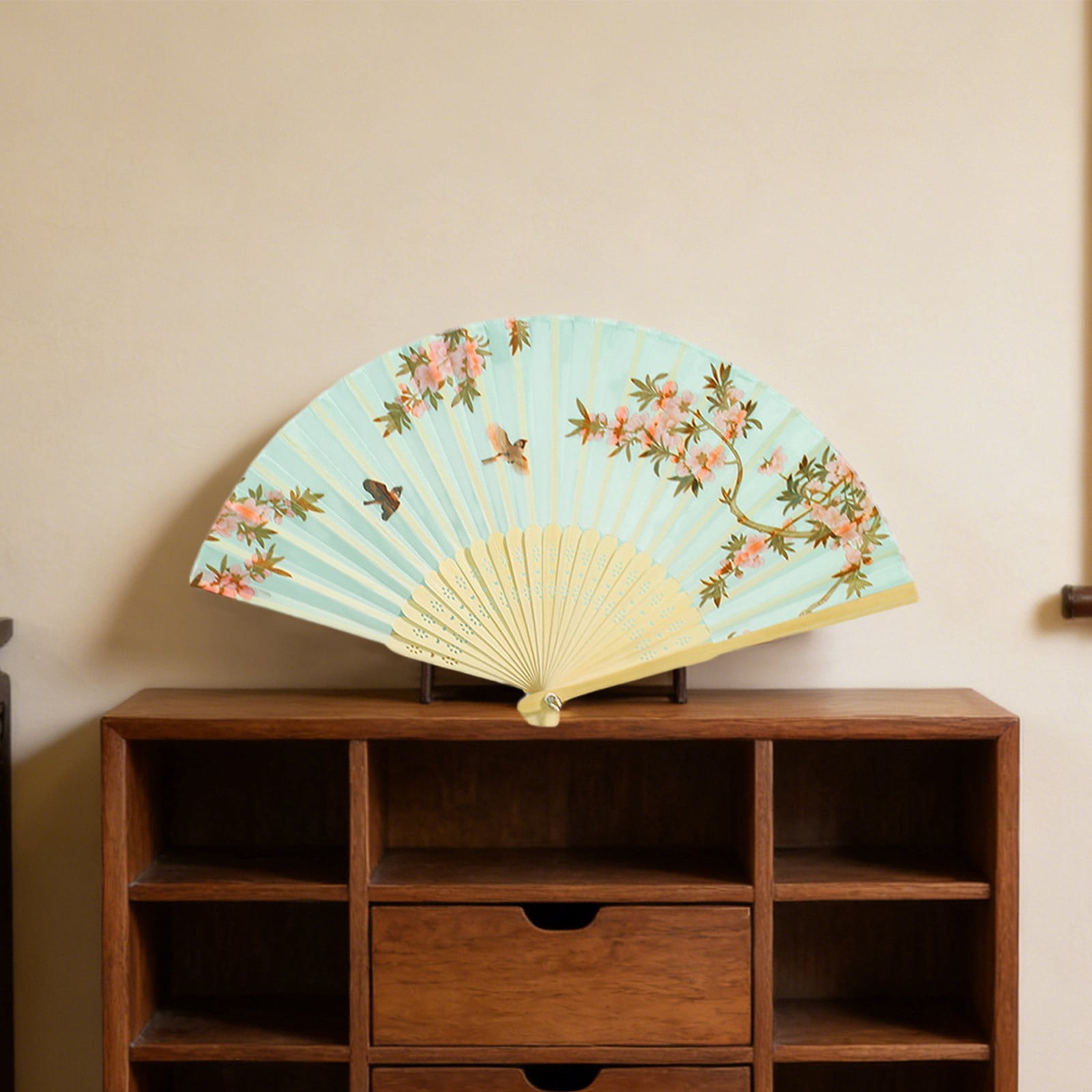 10PC Christmas party decorations indoor Fan Ancient Style Folding Fan ...
