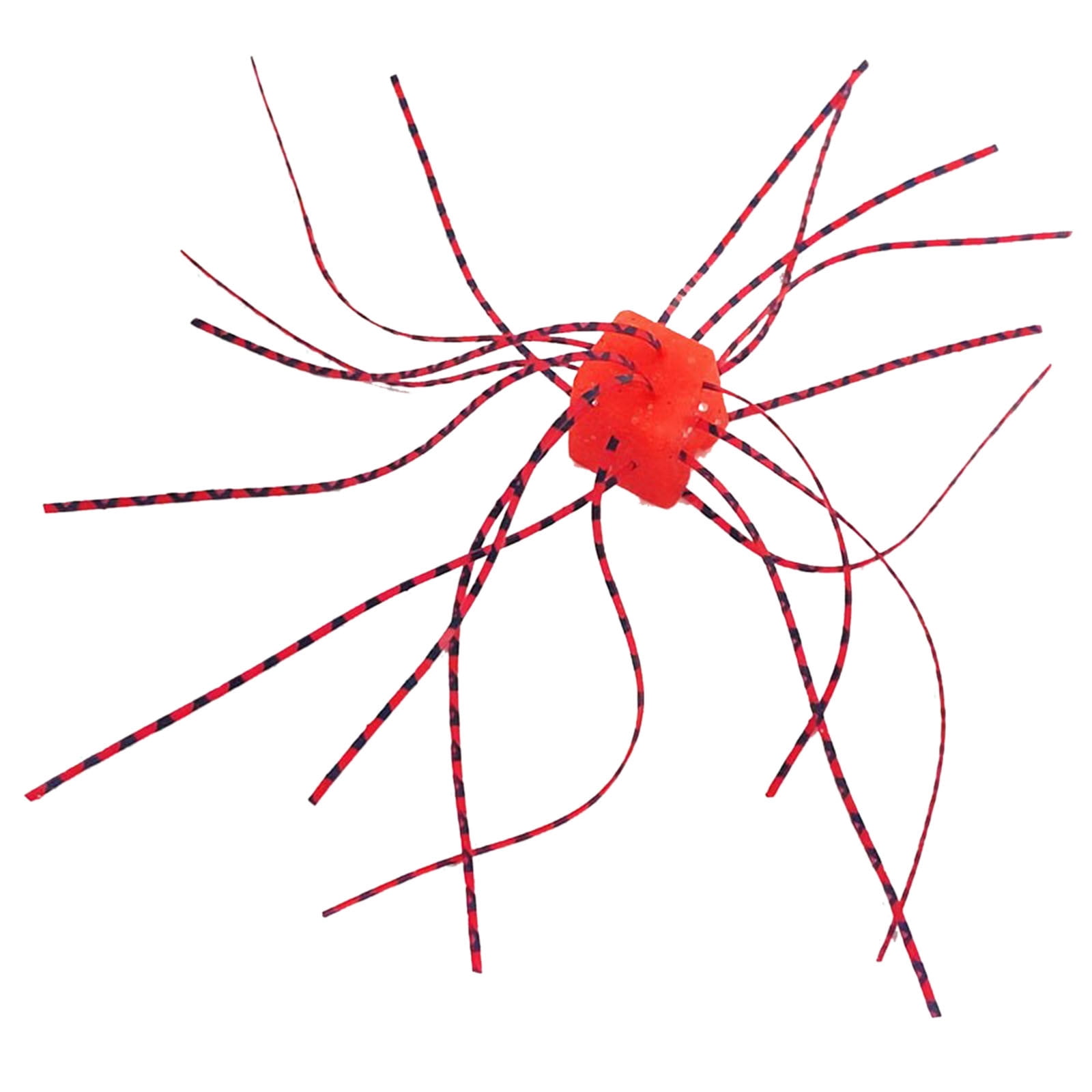 10PC Dice-Shaped Fishing Lure Kit - Slow Sinking Soft Baits for Bass ...