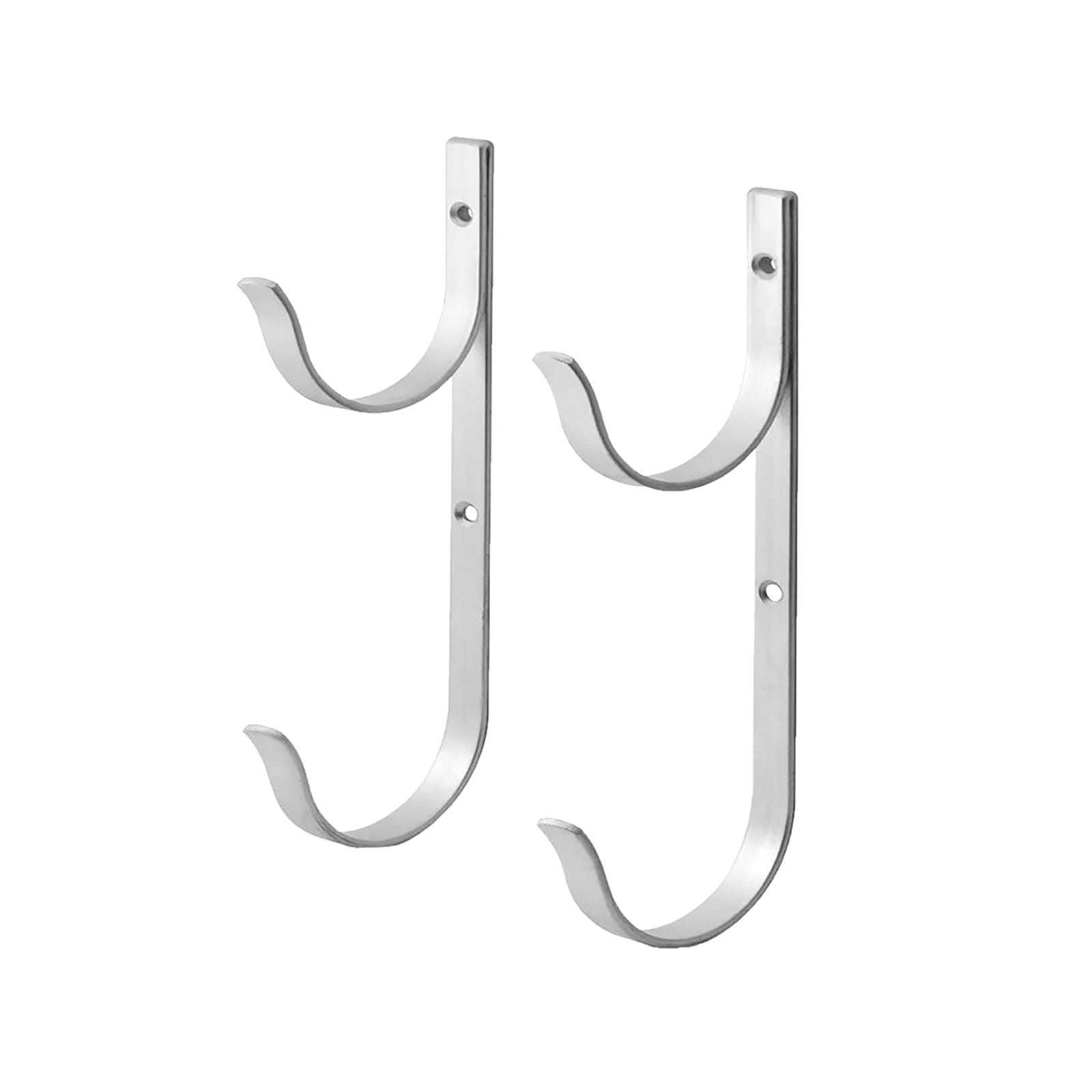 10PC Heavy Duty Aluminum Pool Rod Hanger Bracket for Telescopic Rod ...