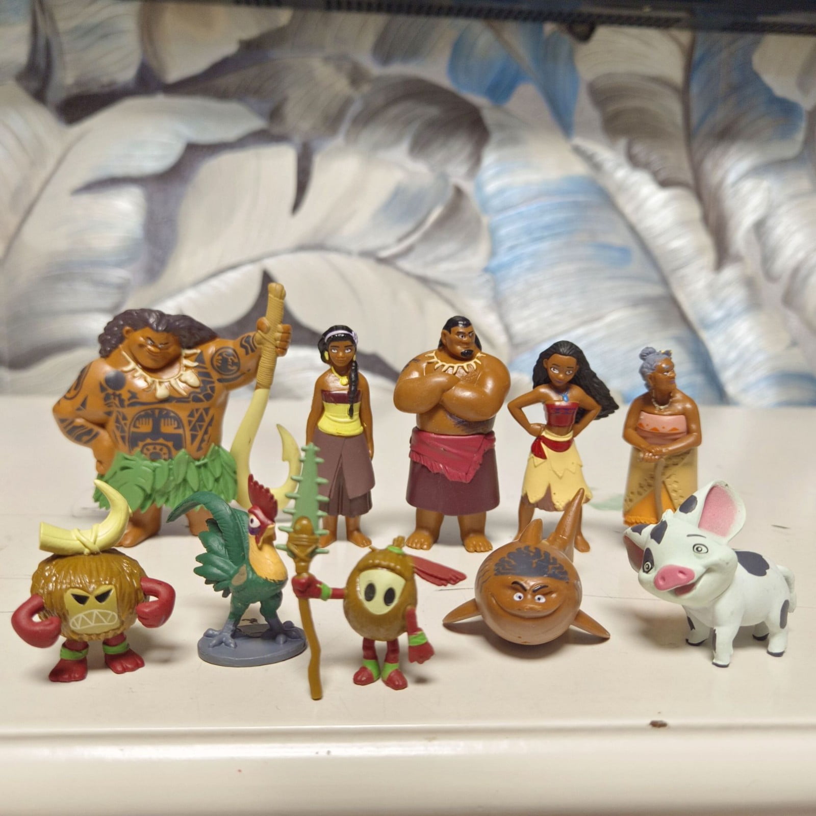 Primitive Man & Moana Figurines for Indoor Playground Decor - Walmart ...