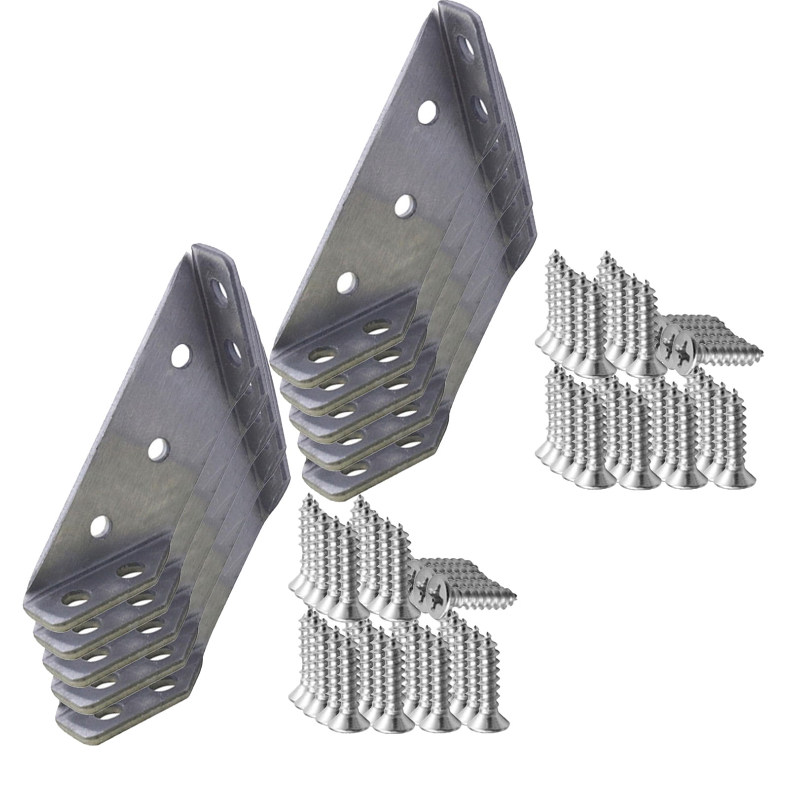 10PC Universal Furniture Corner Connector, Universal Stainless Steel ...