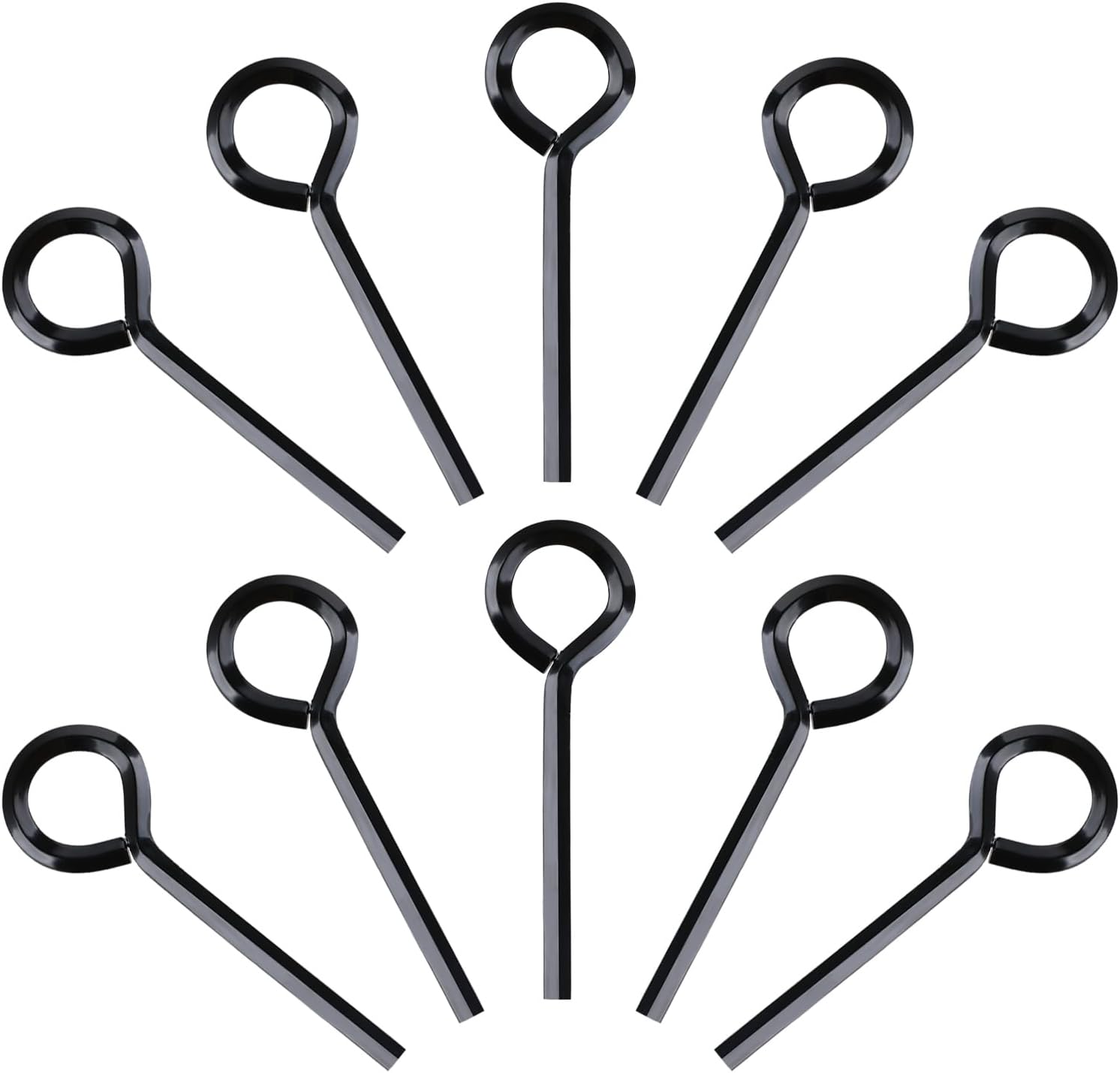 10PCS 1/8" Allen Key, Standard Hex Dogging Key, Metal Allen Wrench Set ...