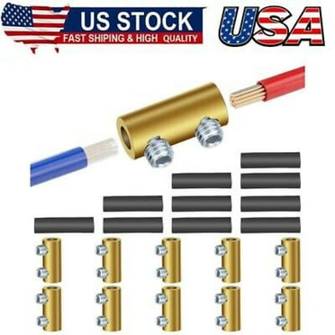 Ideal 83-2151 Vinyl Insulated Ring Terminal, 22-18 AWG, 1/4" Stud, 250 ...