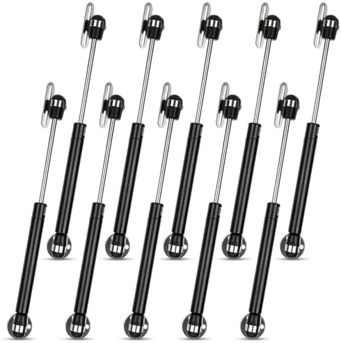 10PCS 10 Inch 100N/22.5Lb Gas Struts for Cabinets, Heavy Duty Gas Strut ...