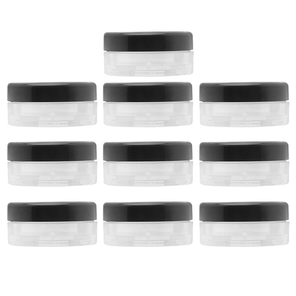 10PCS 10G Powder Compact Portable Loose Powder Box Honey Powder Compact ...