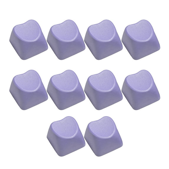 10PCS 1U Heart Keycaps, Anti-Fade Ergonomic Typing Keycaps for ...