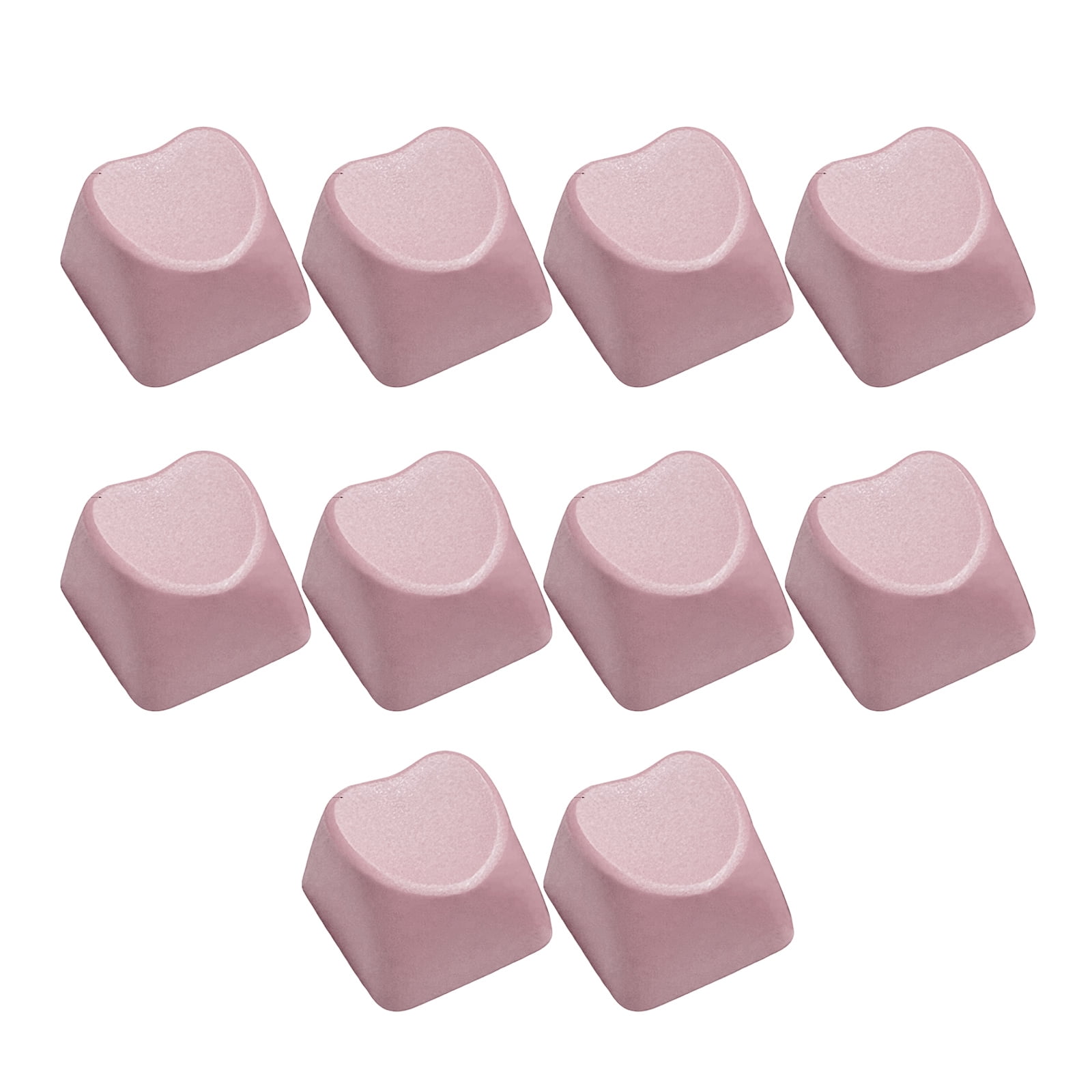 10PCS 1U Heart Keycaps, Anti-Fade Ergonomic Typing Keycaps for ...