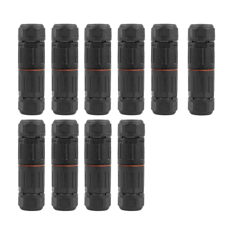 10PCS 2 Pin Screw Crimping Terminal Connector Straight Industrial ...