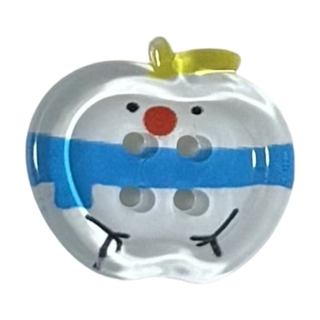 10PCS 20MM Acrylic Button 4 Hole Sewing Button Fruit Shape Craft Button ...