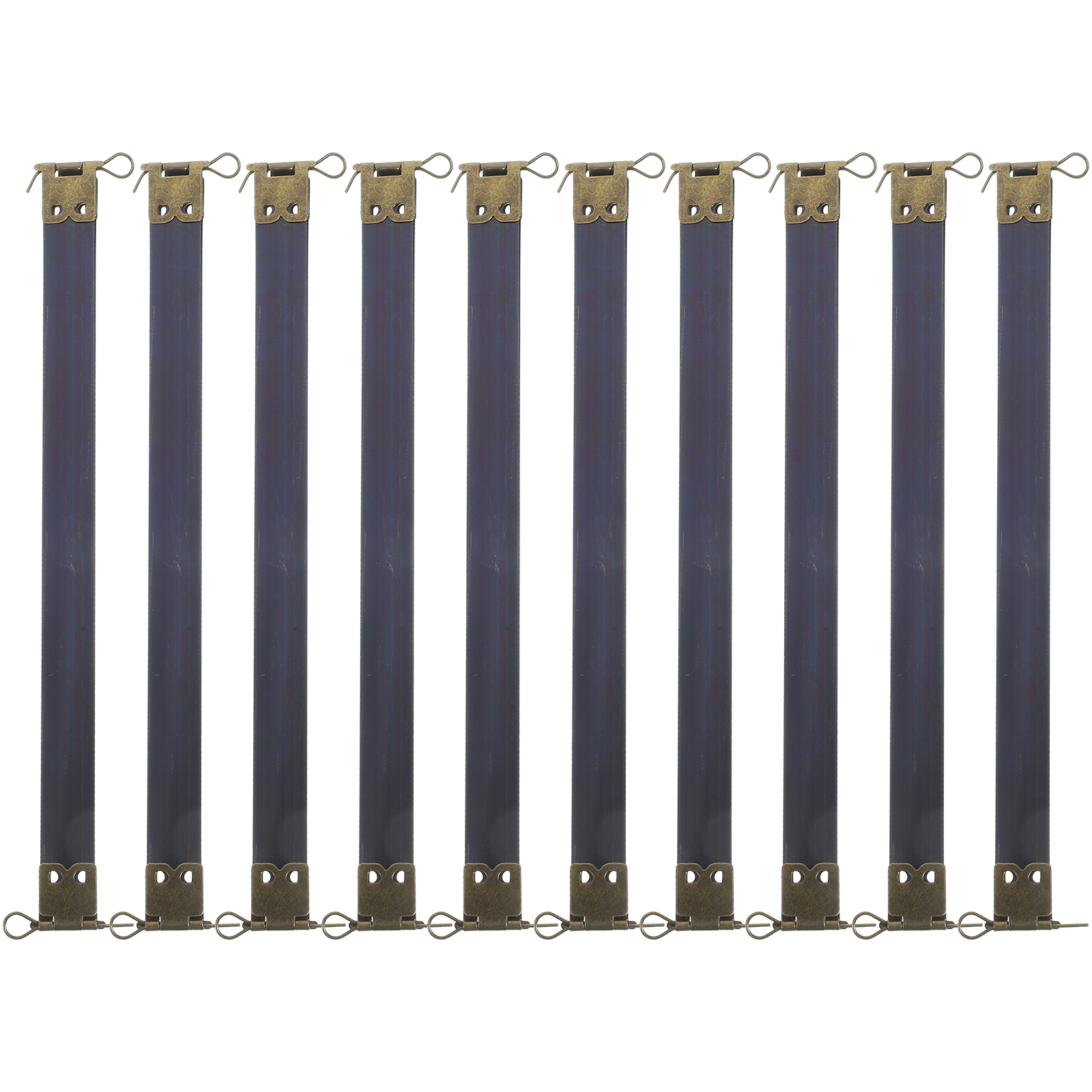 10PCS 20cm Metal Internal for Handbag Hinges, Replacement Spring Clips ...