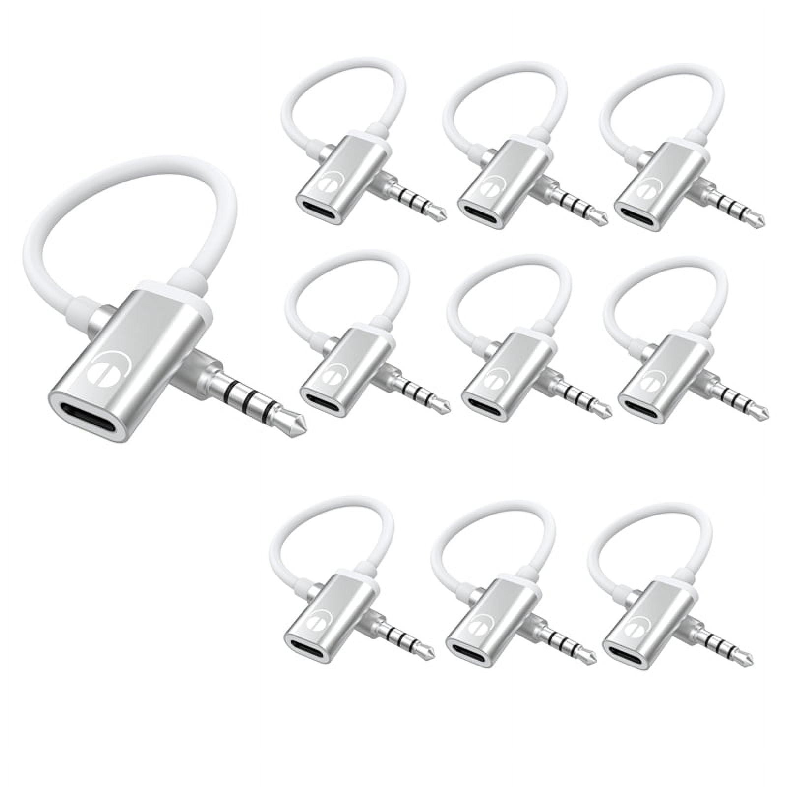 10PCS 3.5mm Male to Type C Female Audio Cable Cord, Analog Jack ...