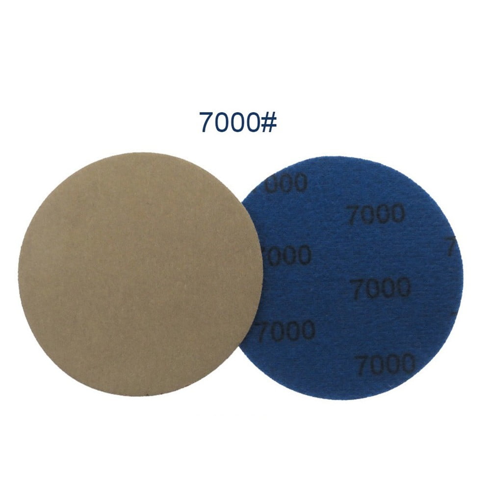 10PCS 3 Inch Silicon Carbide Sanding Discs Wet/Dry Sanding Sandpaper ...