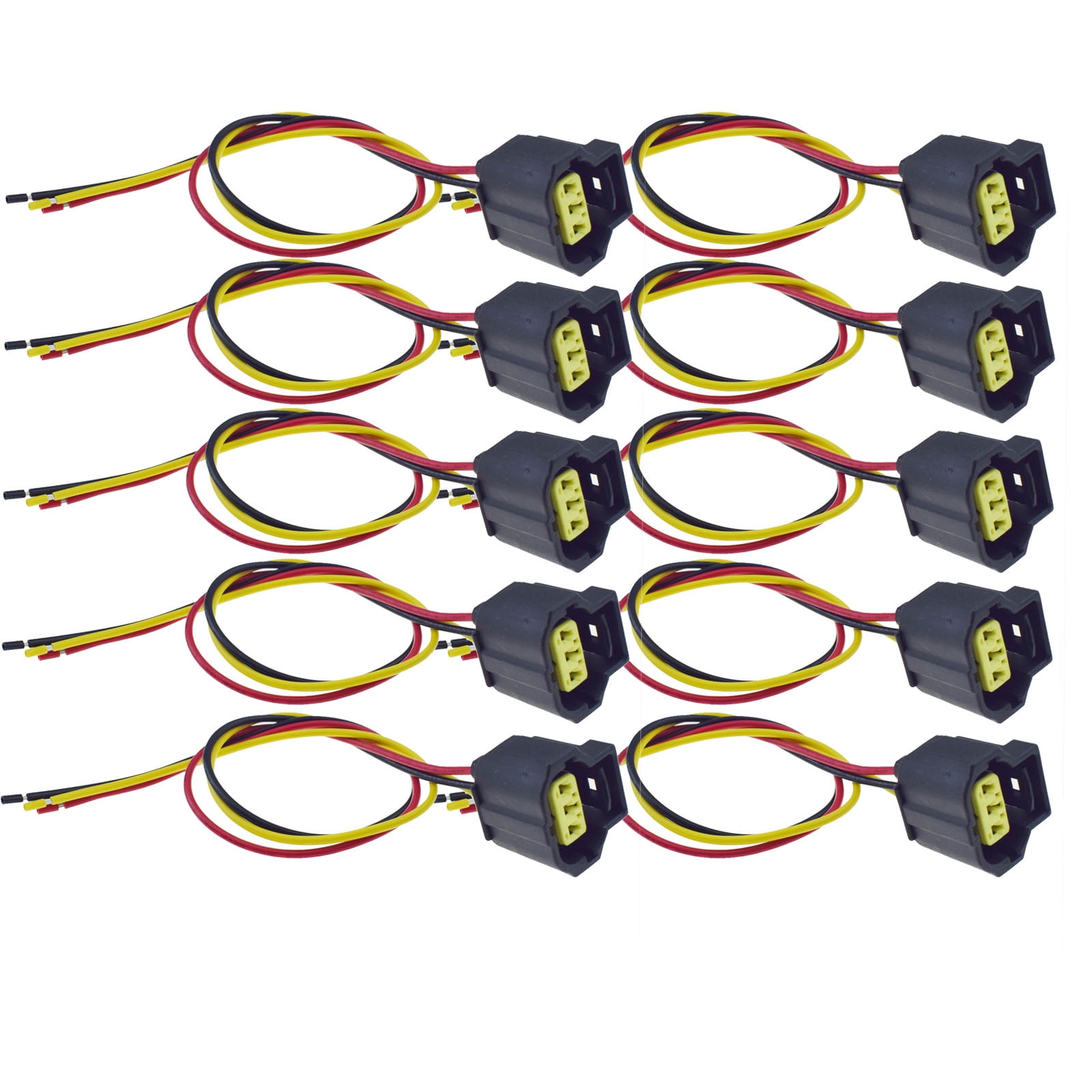 10PCS - 3 wire THERnator repair connector WPT118, MD83243 for FORD TING ...