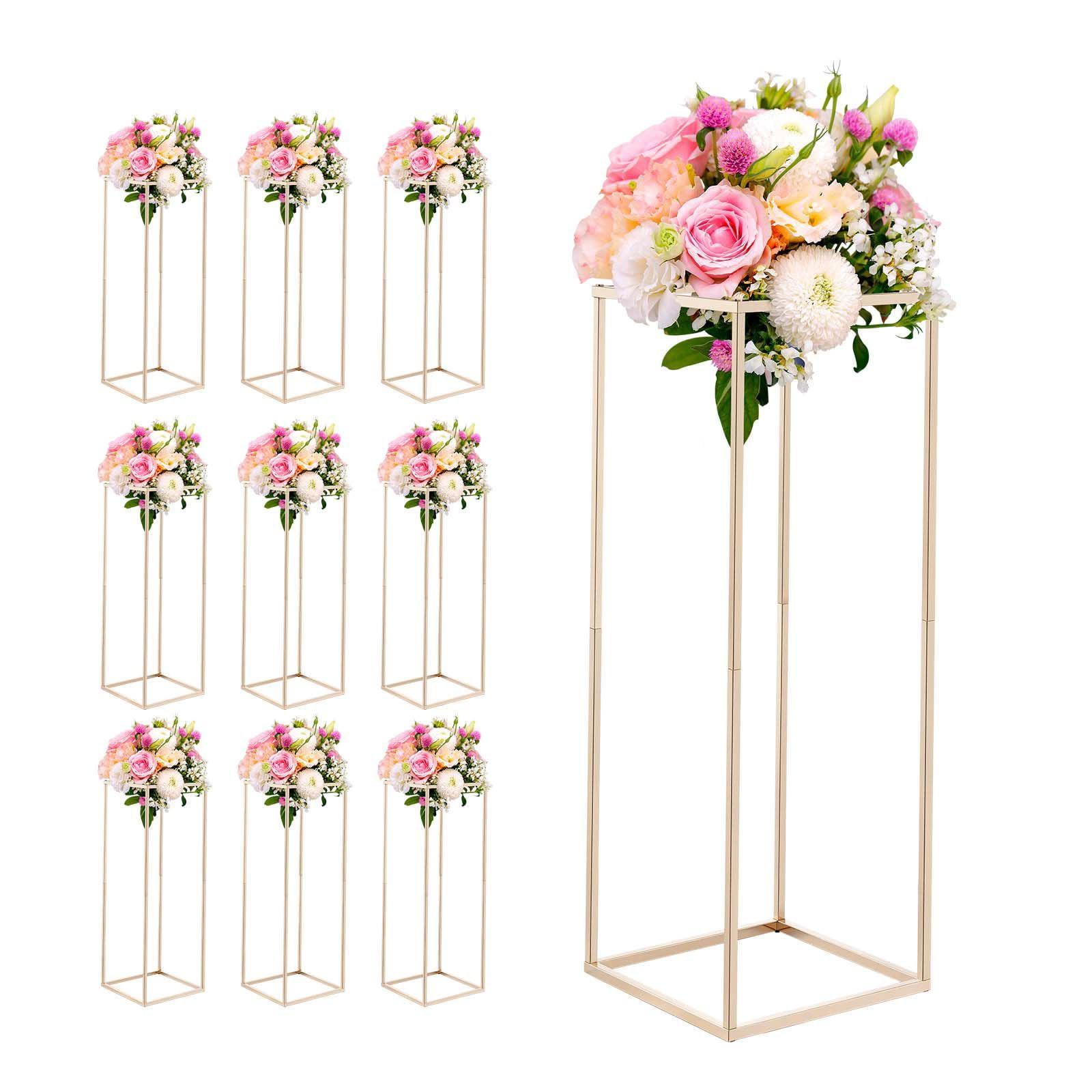 Wedding Flower Stand 10PCS 31.5-inch Column Floral Display Rack with ...