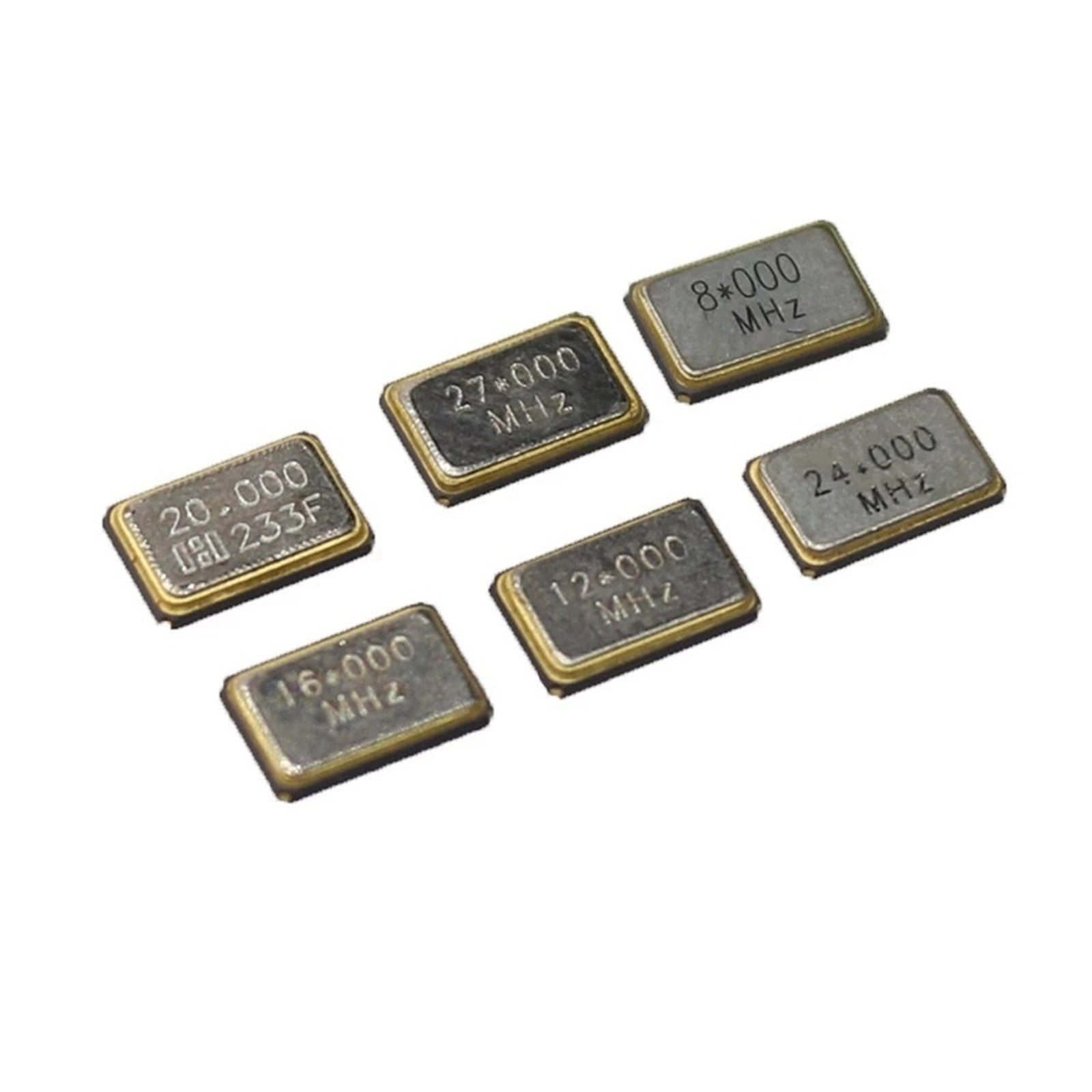10PCS 3225 SMD Quartz Crystal Oscillator Passive Resonator 4-Pin 8MHz To 48MHz For Electronic ...