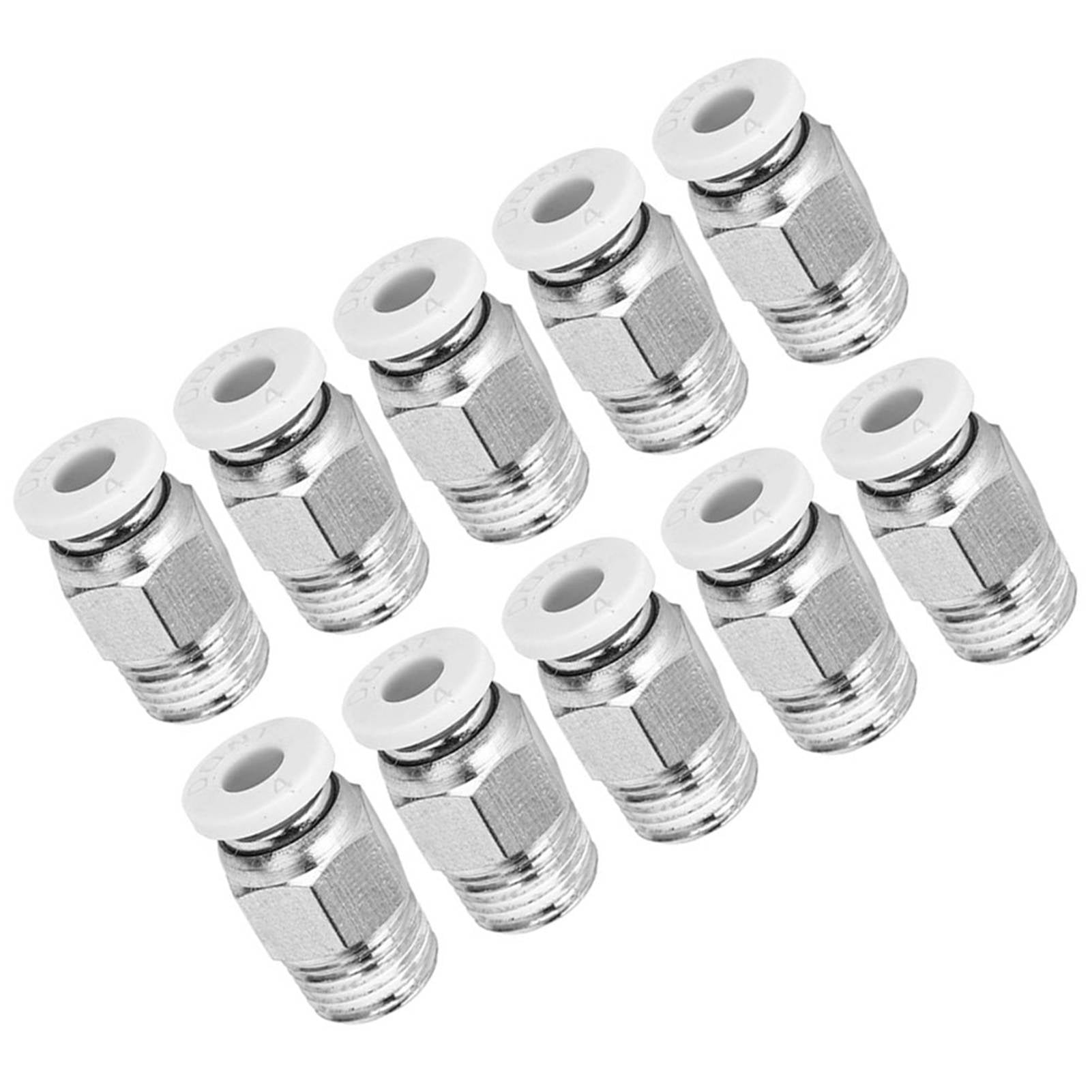 10PCS 3D Printer Pneumatic Fittings, Small Size Pc4‑01 Straight ...