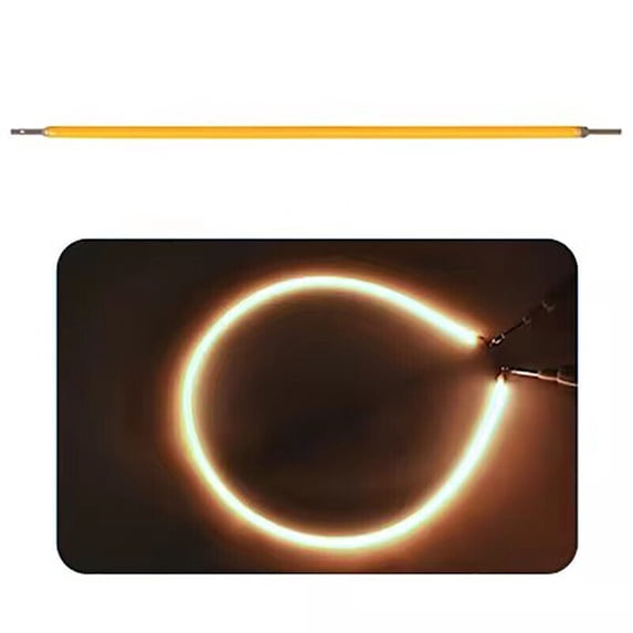 10PCS 3V Flexible LED Filament Lamp 40-300mm For Edison Bulb LED Diode ...